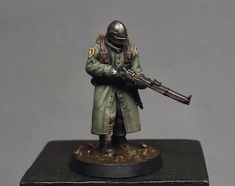 Painted Trench Crusade New Antioch Yeoman Grimdark Miniature. - Etsy