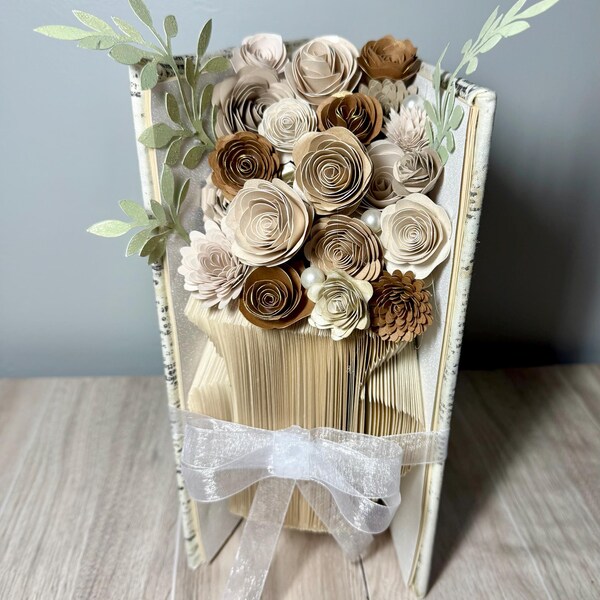 Book Folding Vases - Etsy