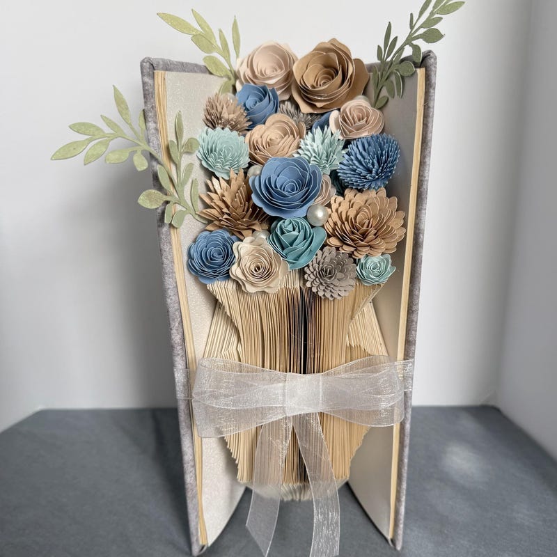 Book Folding Vases - Etsy
