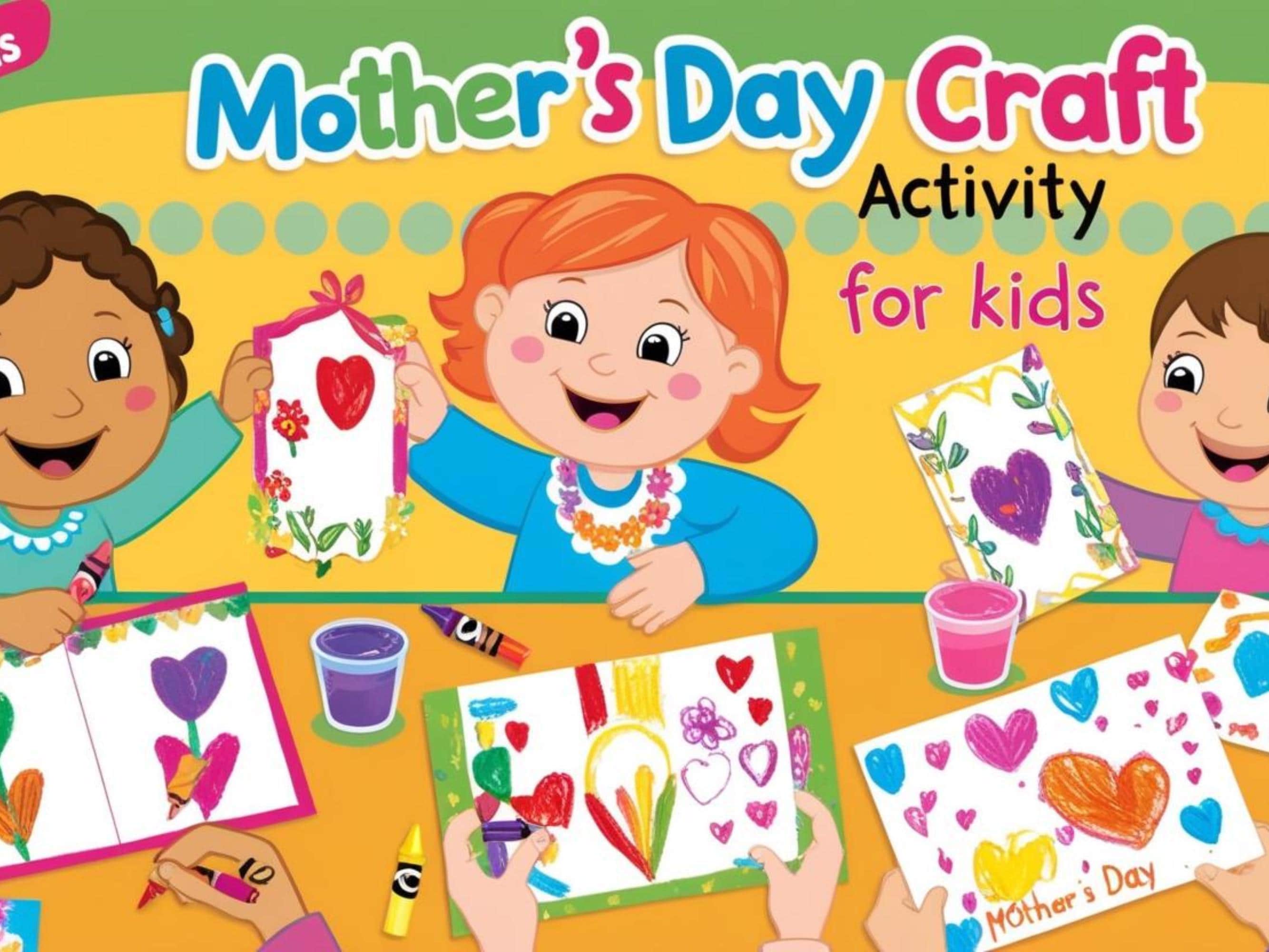 Mother’s Day Craft and Coloring Pages for Preschool – Kindergarten ...