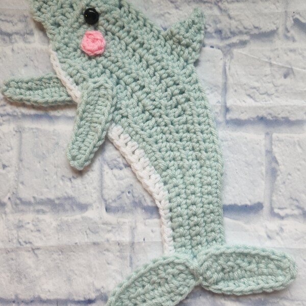 Dolphin Applique - Etsy