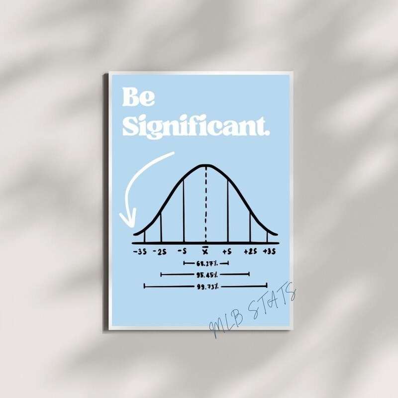 Statistics Poster - Etsy