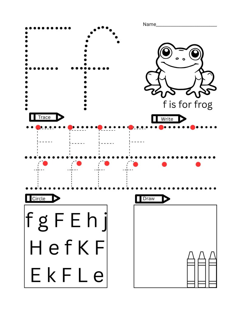 Alphabet Worksheets, Tracing, Coloring, Letters, Kindergarten ...