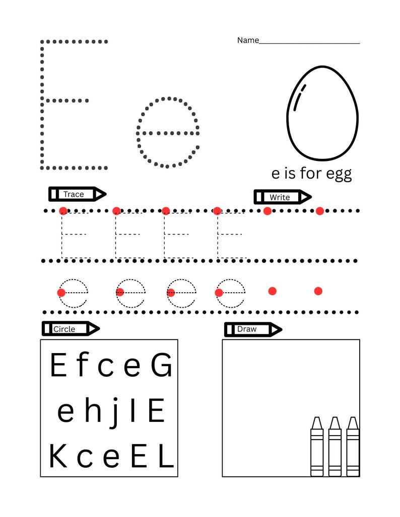Alphabet Worksheets, Tracing, Coloring, Letters, Kindergarten ...