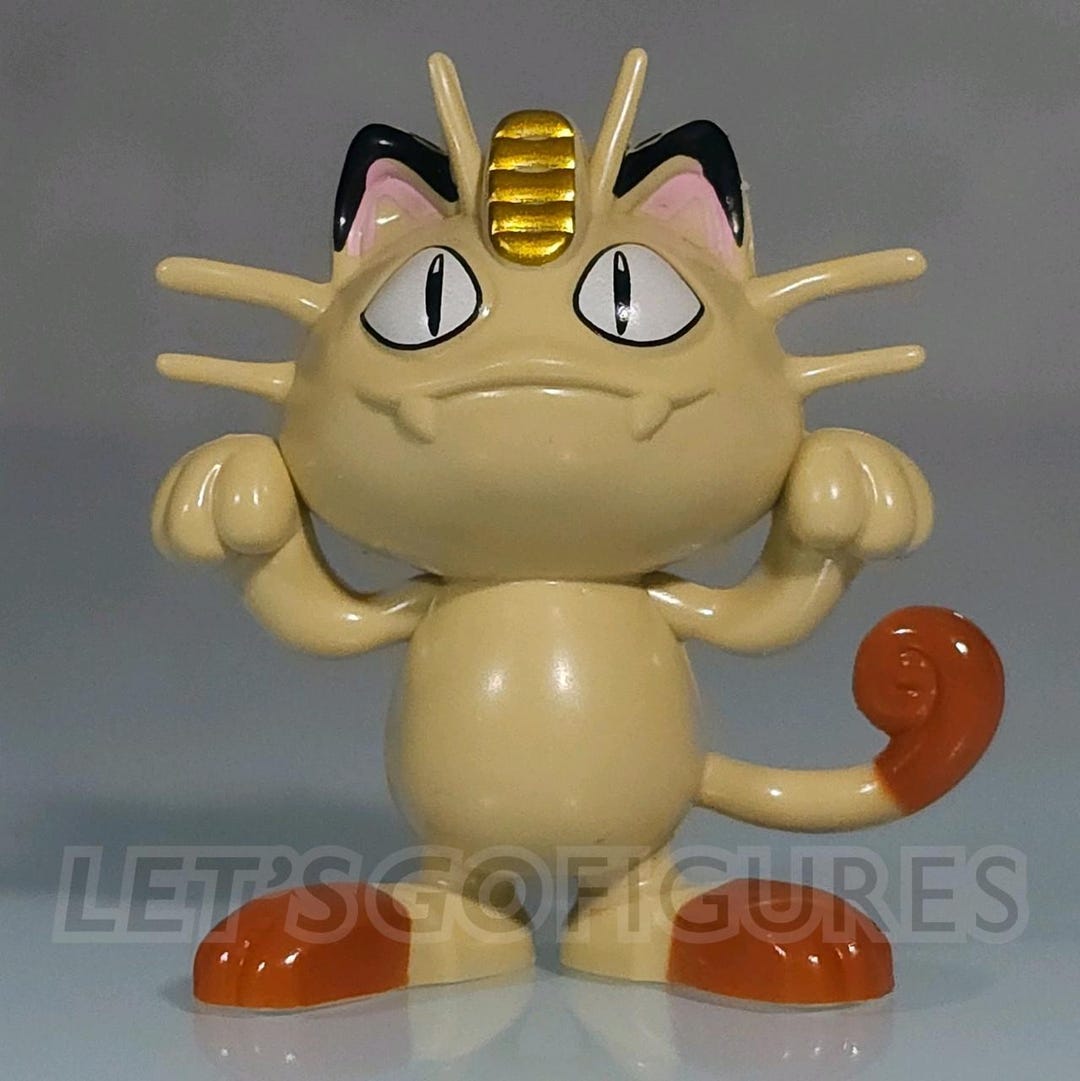Meowth Custom Figure, Pokemon - Etsy