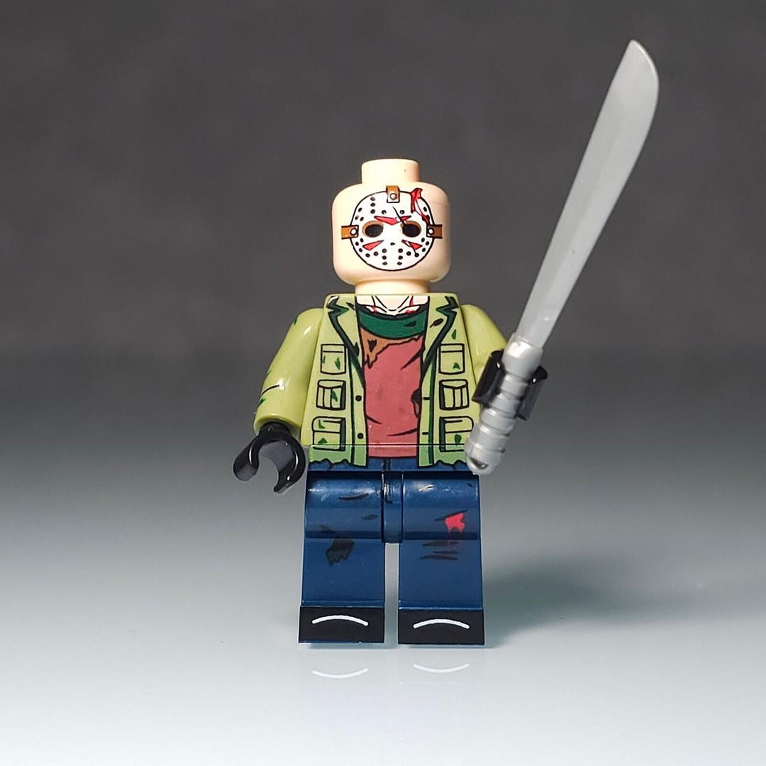 Custom Jason Voorhees Minifigure, Classic 80s, Friday the 13th - Etsy