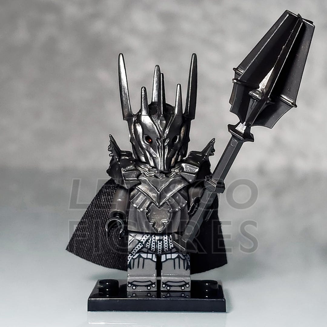 Sauron Barad-dur, Custom Minifigure, Lord of the Rings - Etsy