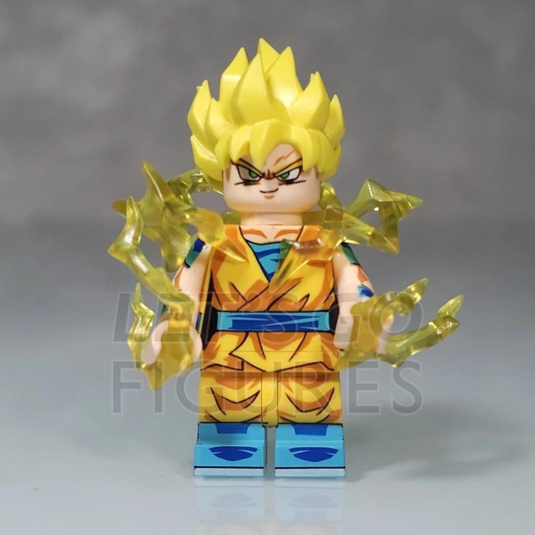 Super Saiyan Goku Custom Figure, Dragon Ball Z - Etsy