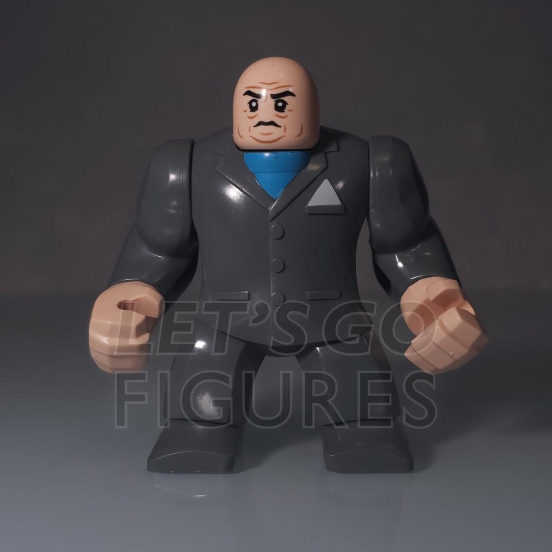 Kingpin Custom Minifigure Big Fig, Daredevil, Marvel, MCU - Etsy