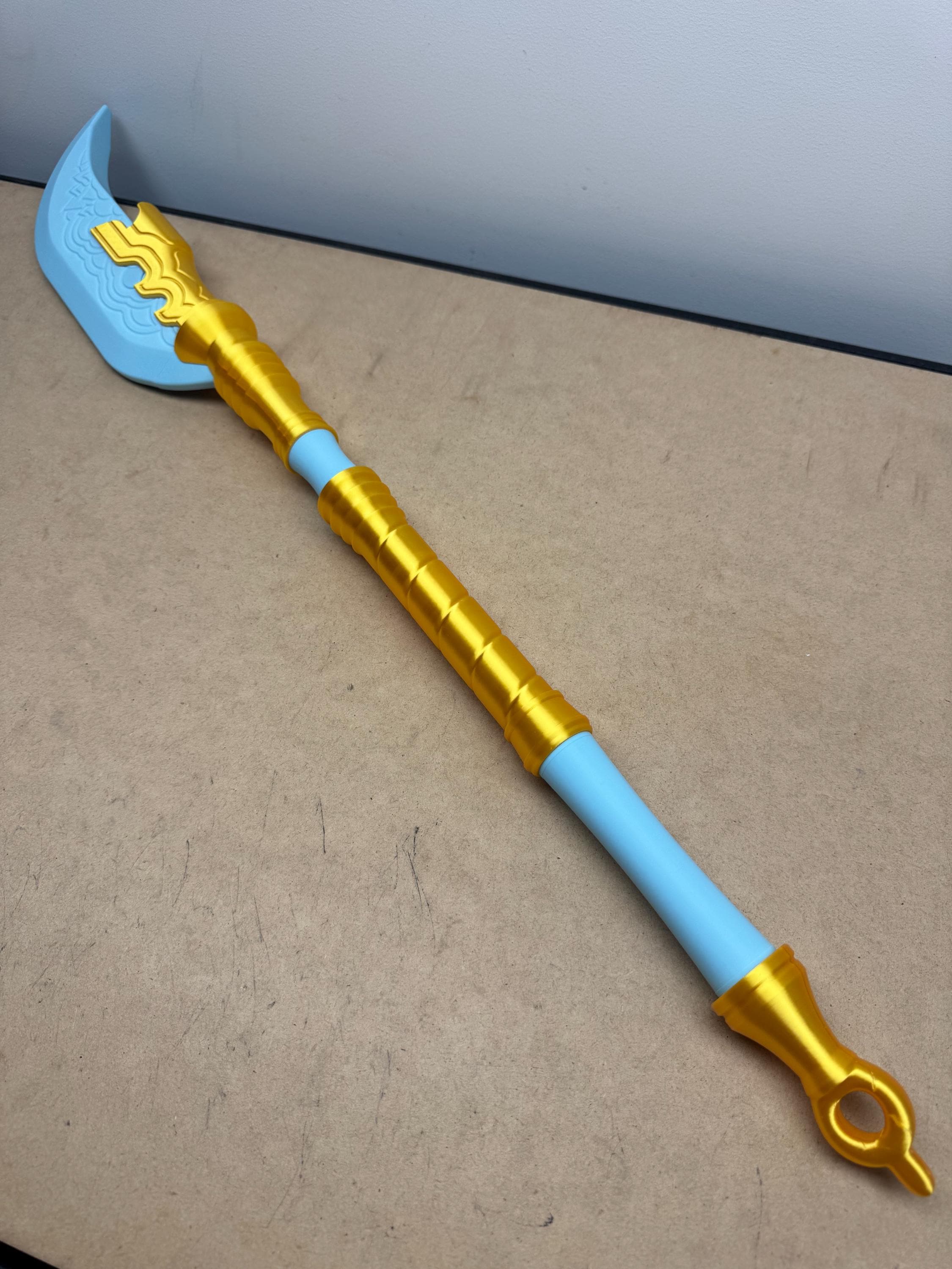 K-pop Demon Hunters Mira's Glaive Kids Toy Prop Build Loot Lab Cosplay ...