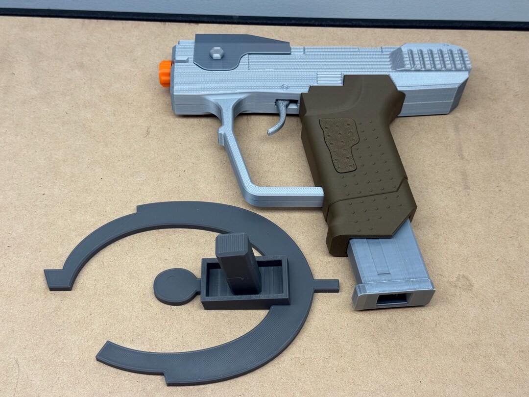 M6D Magnum Prop From Halo Replica Figurine Build Kit Kiln - Etsy Australia