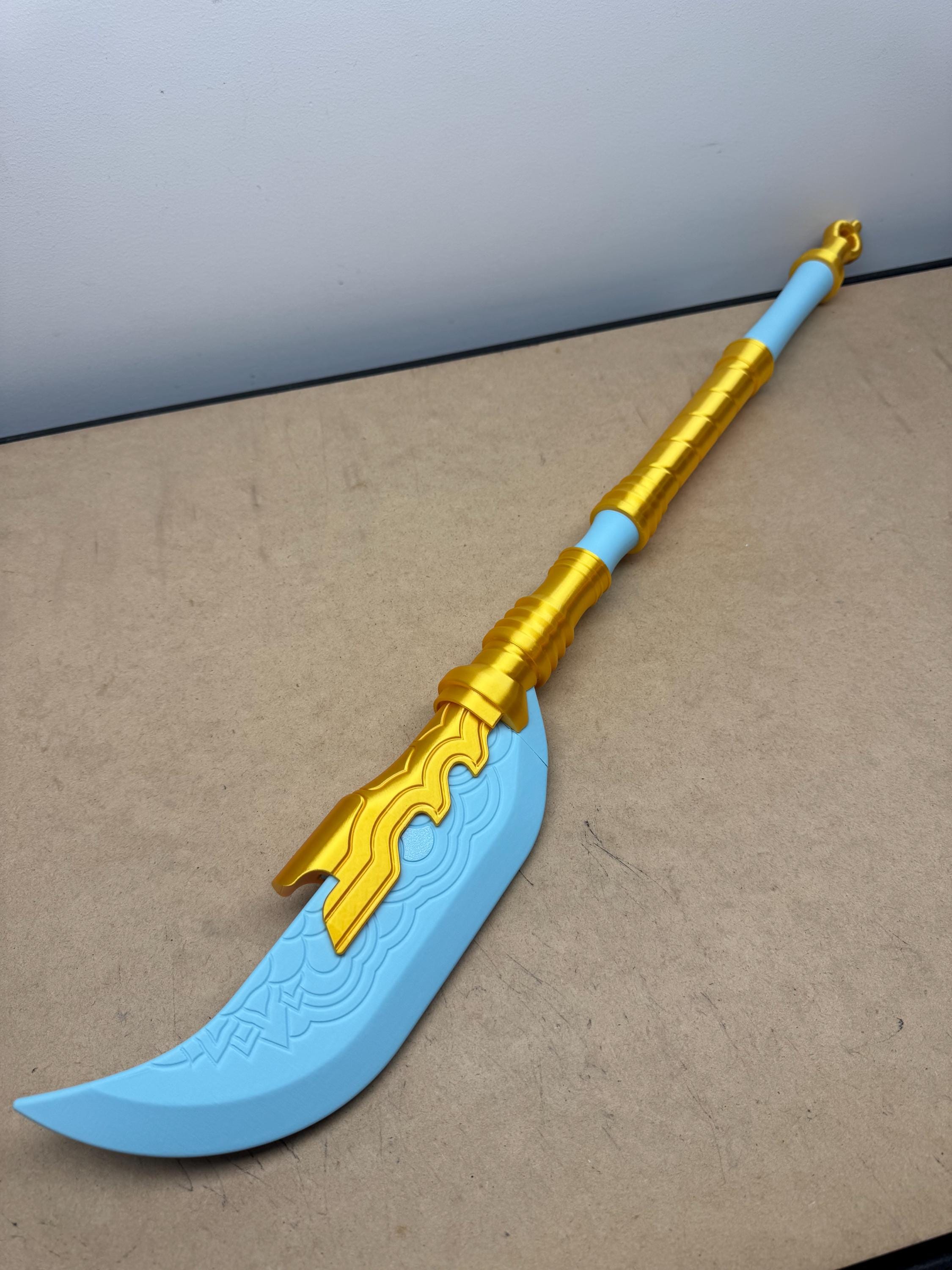 K-pop Demon Hunters Mira's Glaive Kids Toy Prop Build Loot Lab Cosplay ...