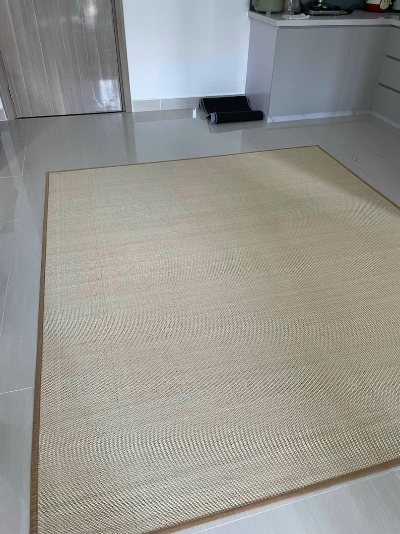 Custom Sized Japanese Style Tatami Bamboo Mat Woven Carpet Premium ...