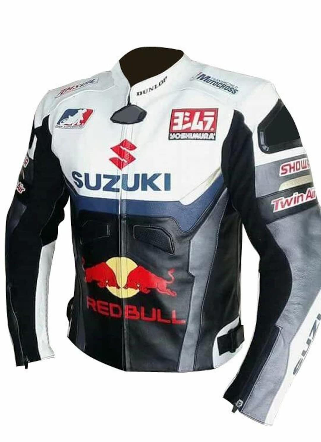 Handmade Suzuki Motorbike Jacket – Custom Leather Racing Gear, Perfect ...