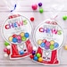 Personalized Gumball Machine Valentines, Digital File, I Chews You ...