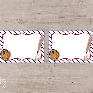 DIY Baseball Birthday Party Ticket Style Invitations Digital U Print - Etsy