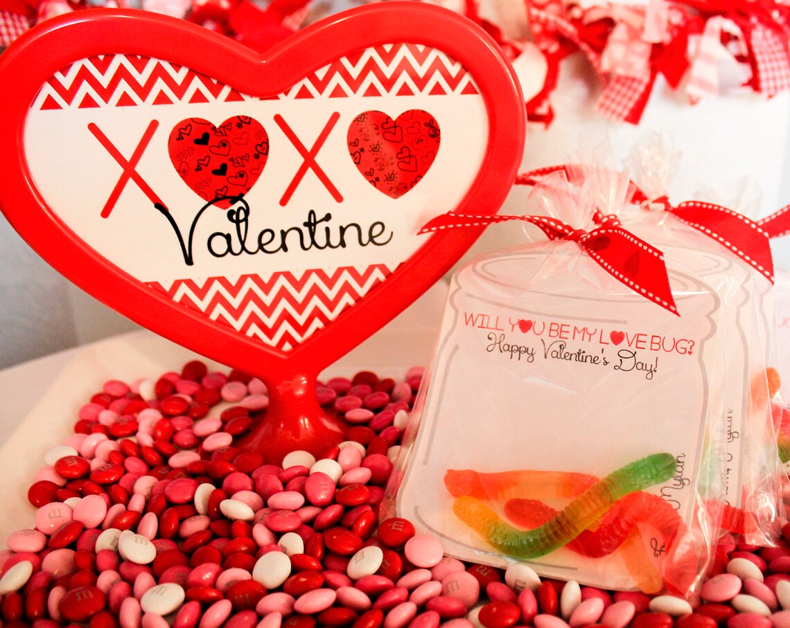 Love Bug Valentines Day Cards DIY INSTANT DOWNLOAD 4 - Etsy