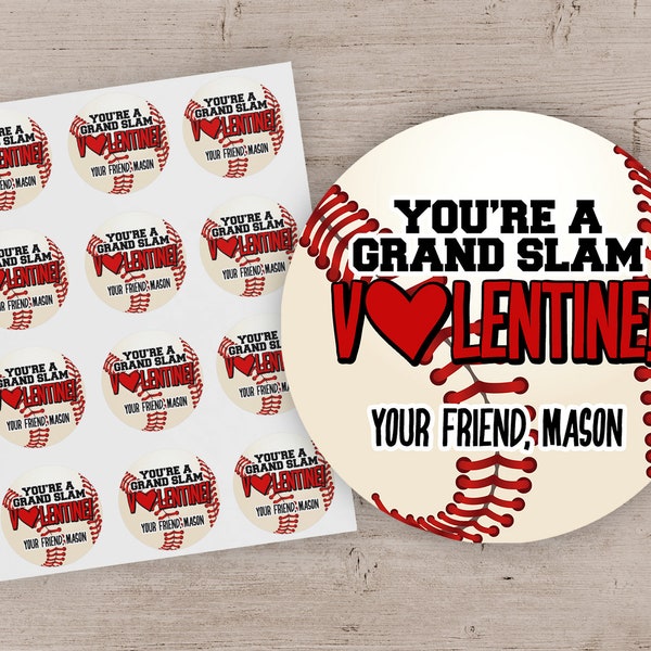 Baseball Valentines - Etsy