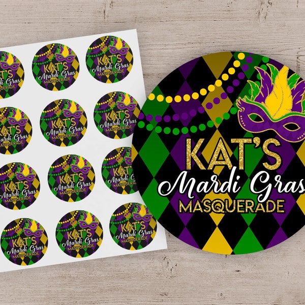 Mardi Gras Cookies - Etsy