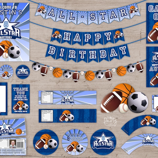 All Star Banner - Etsy