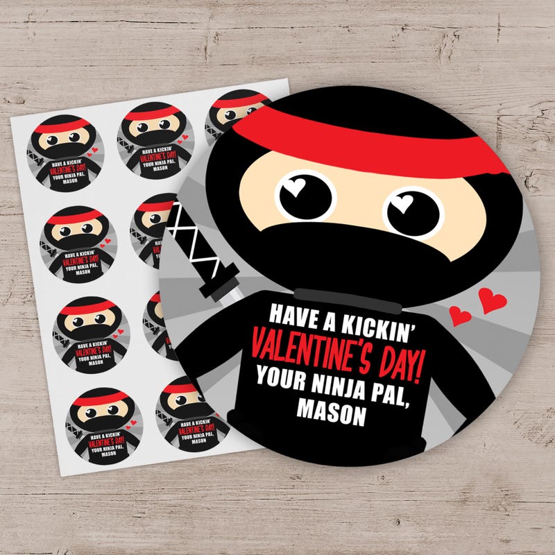 Ninja Valentine - Etsy