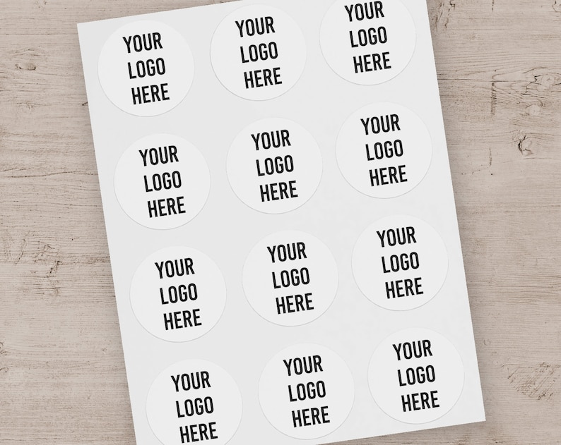 Custom Logo Stickers: Small Business Packaging Labels - Etsy