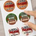 Sports Valentine Stickers Football Baseball Basketball Valentine's Day ...