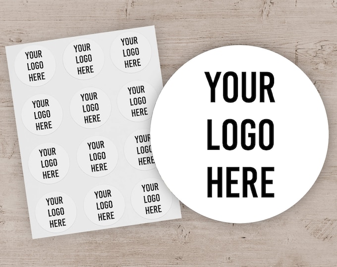 Logo Stickers & Labels Sticker Label Sheets Business Stickers business ...