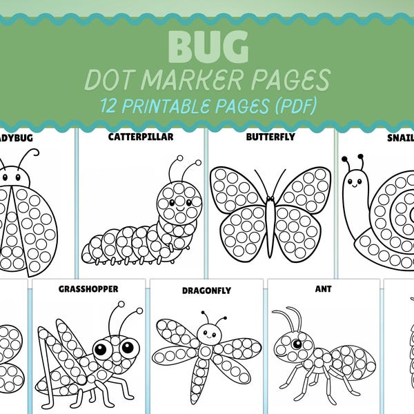 Bug Fine Motor - Etsy