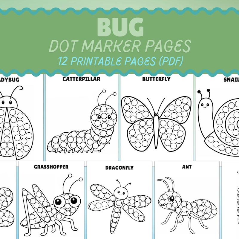 Bug Fine Motor - Etsy