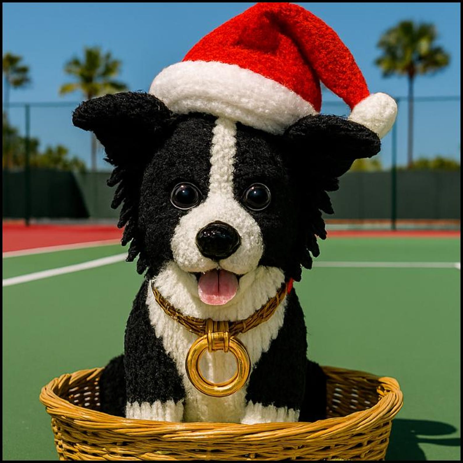 Border Collie Crochet Pattern: Amigurumi Puppy PDF Tutorial (digital ...