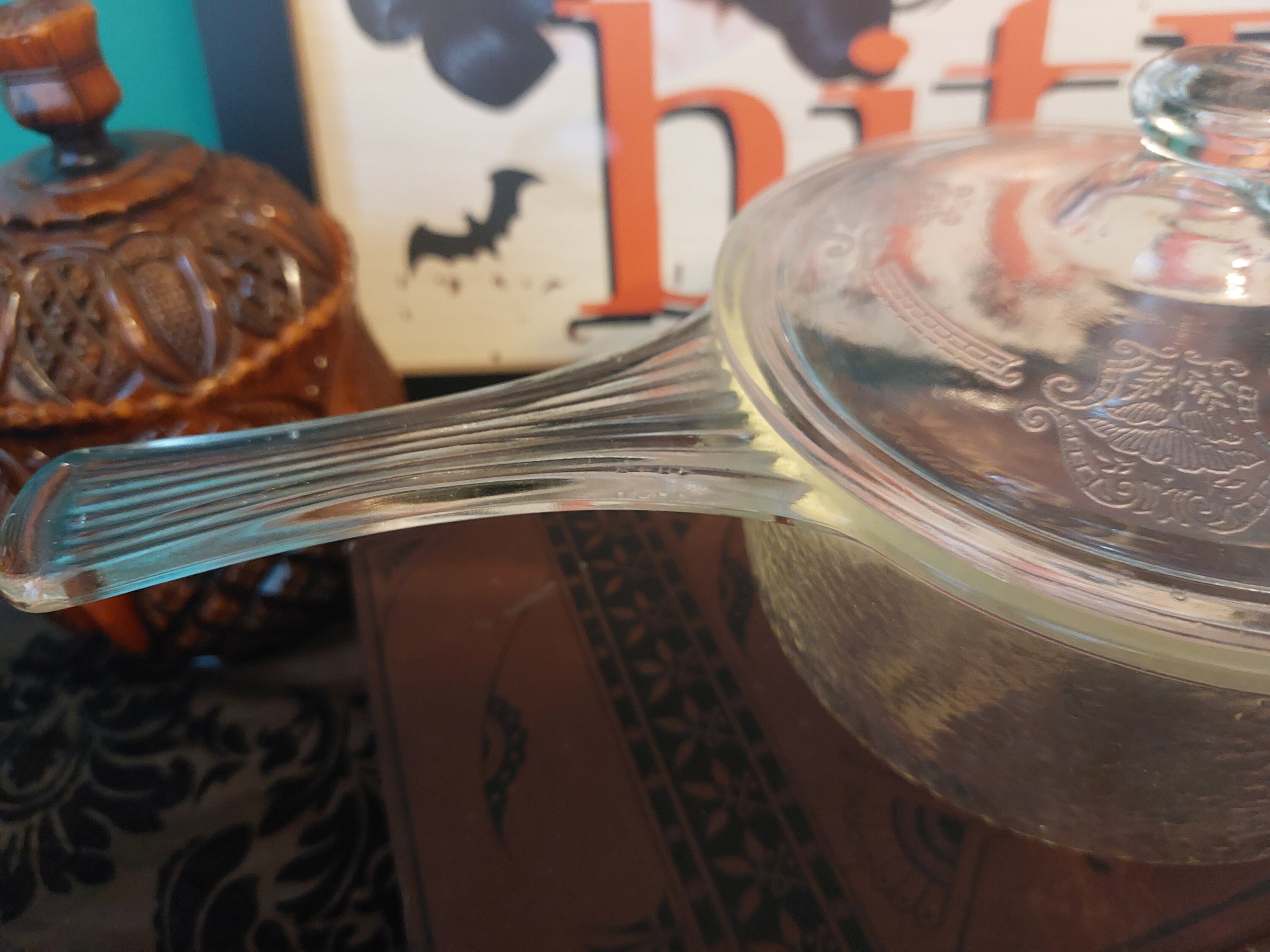 Vintage Mckee Range Tec Glass Sauce Pan Pot Cookware Kitchen Retro ...