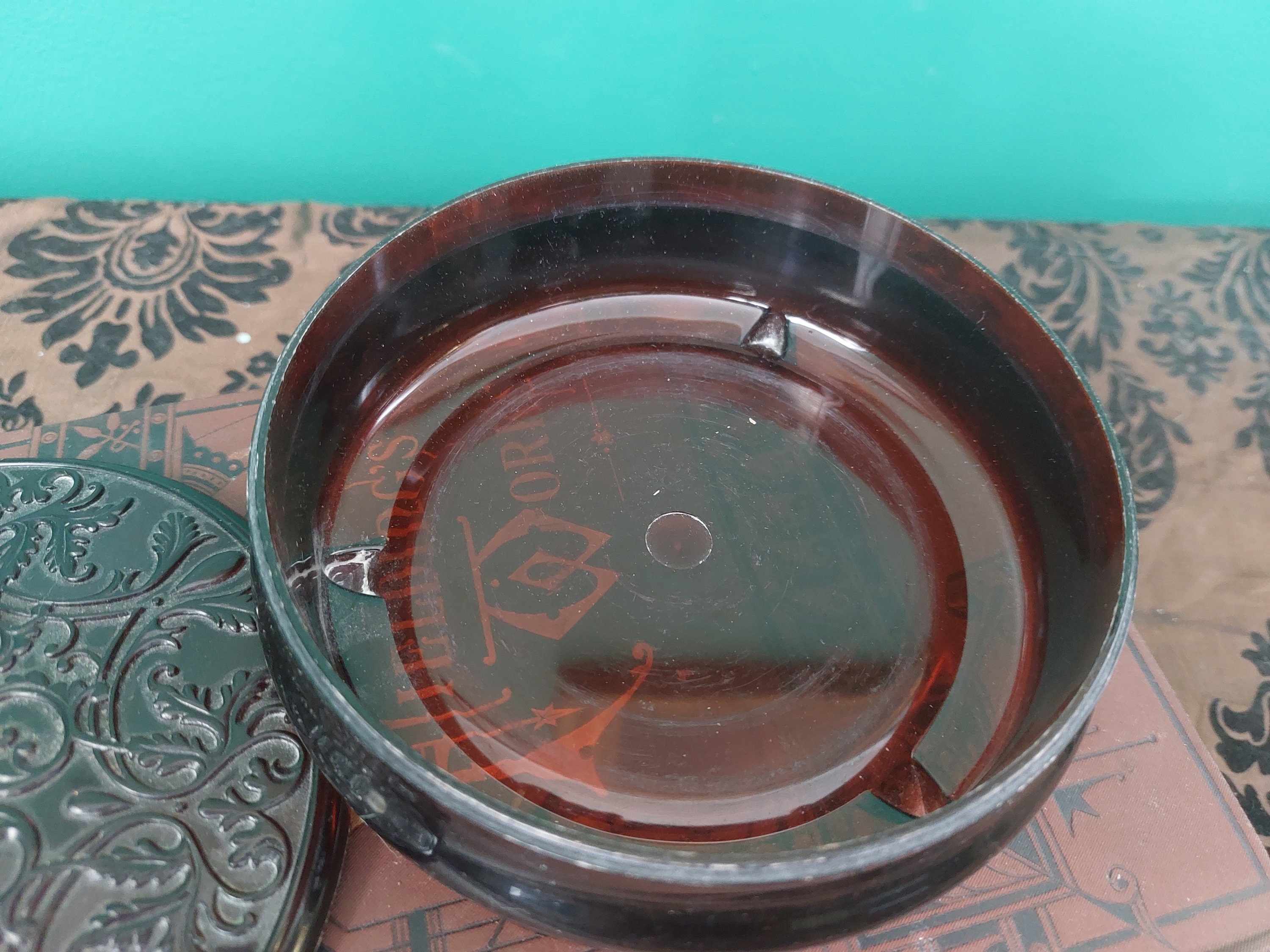 Vintage Boudoir Cameo Powder Jar Container Vanity Decor - Etsy