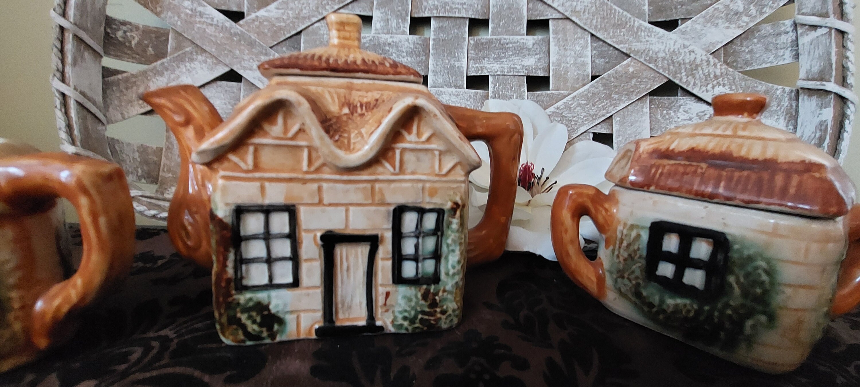 Adorable Set Vintage Cottagecore Teapot Creamer Sugar German - Etsy