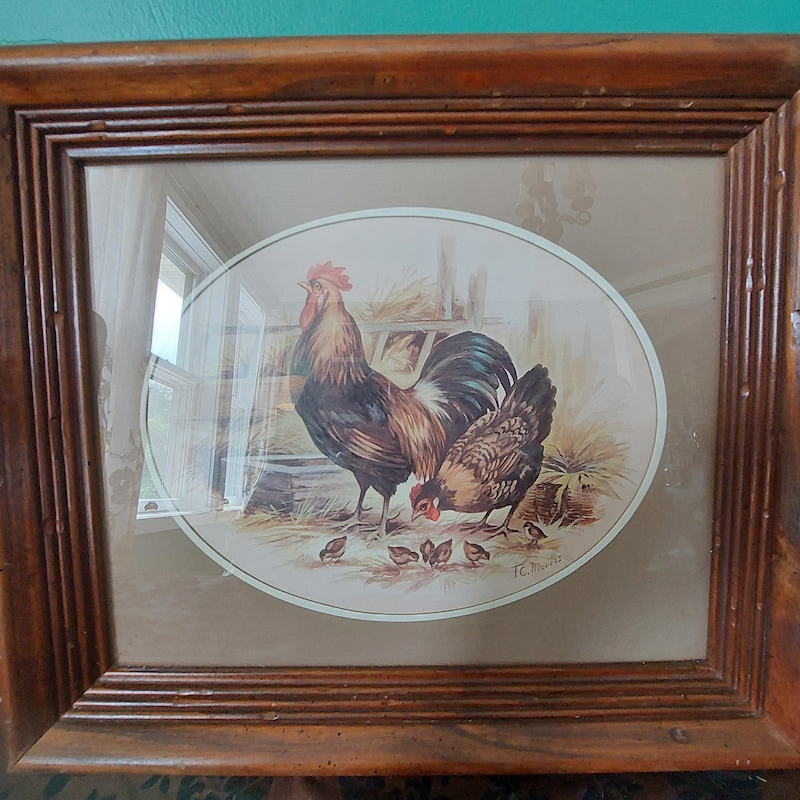 Rooster Framed Art - Etsy