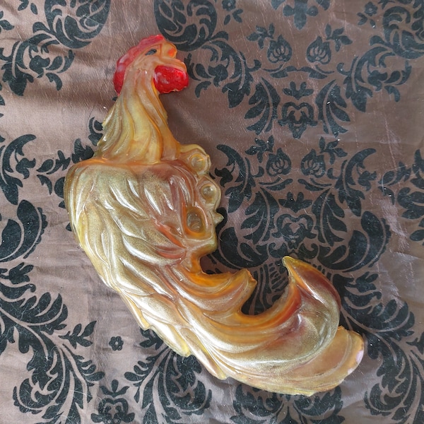 Rooster Wall Plaque - Etsy