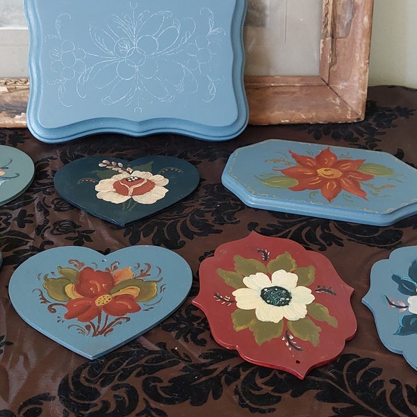 Rosemaling Wall Art - Etsy