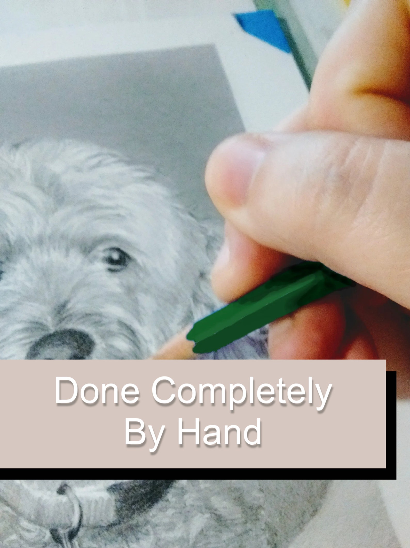 Custom Pencil Drawing From Your Photo Original Personalized - Etsy