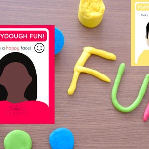 Playdough Emotion Mats: SEL Activity for Kids (PDF + PNG Downloadable ...