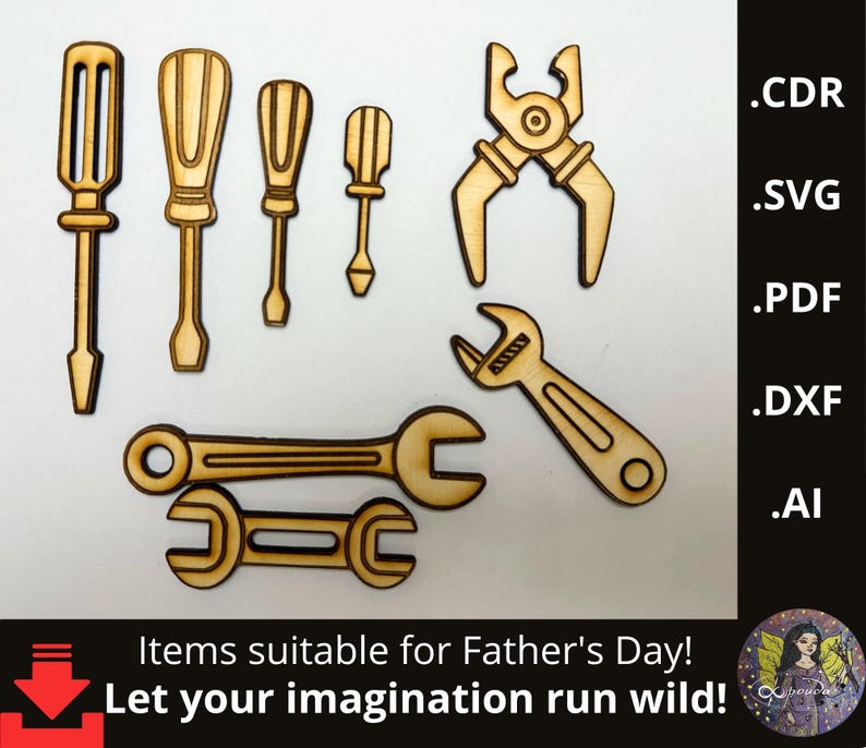 31 Laser Cut, Tools SVG Bundle, Tools PNG Bundle, Tools SVG Cut Files ...