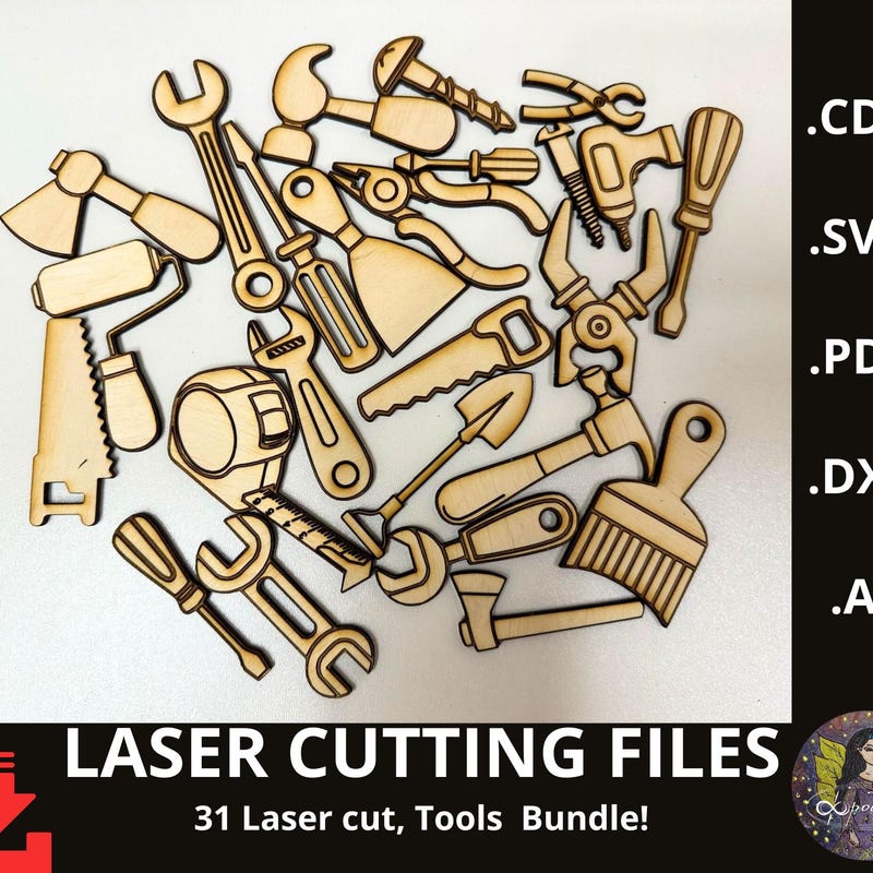 Tool Box Labels Laser Svg - Etsy