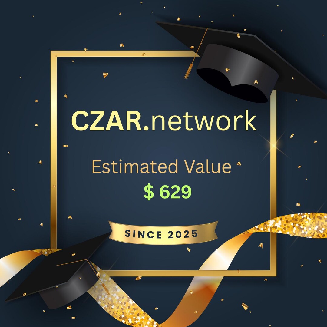 Czar.network Premium 4 Letters LLLL Rare Domain Name Godaddy Appraisal ...