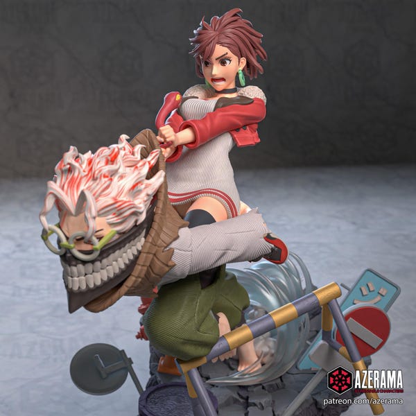 Momo Statue - Etsy