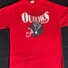 Oklahoma Outlaws 1983 USFL Team Authentic Vintage Red T Shirt With ...