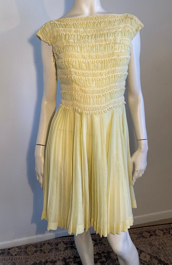 50s classic ingenue dress - Gem