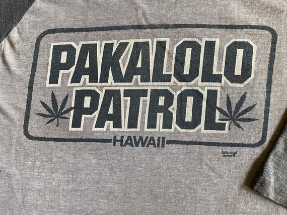 80’s Rare Reefer PAKALOLO PATROL Hawaii Paper Thin Fa… - Gem
