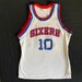 70's 80's Maurice "mo" Cheeks #10 Philadephia '76s NBA Jersey White Red ...