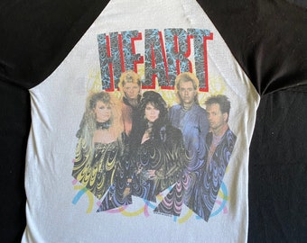 Heart Band T Shirt - Etsy