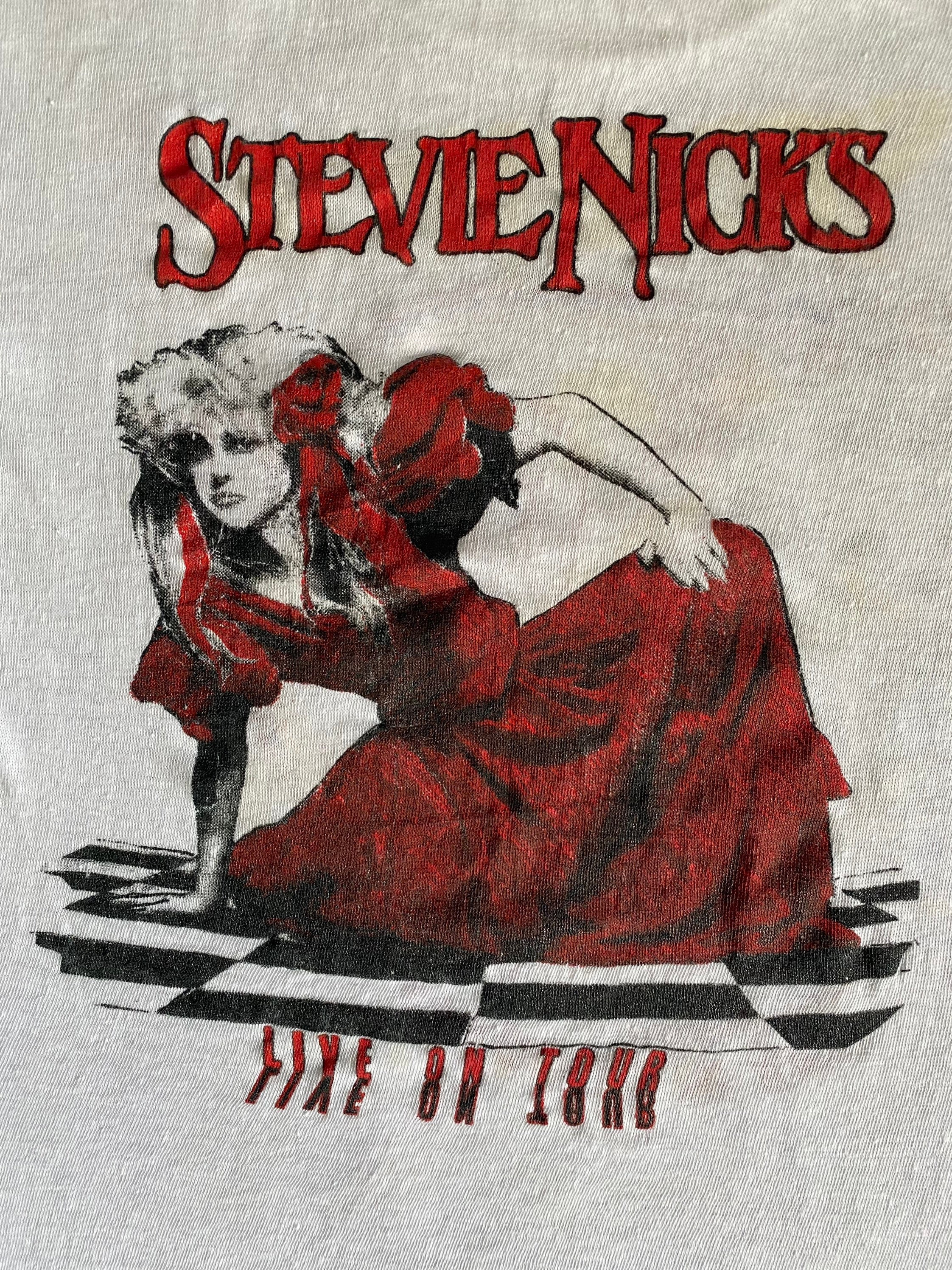 Stevie Nicks Live in Concert 80's Rare Scarce Double Sided Soft and ...