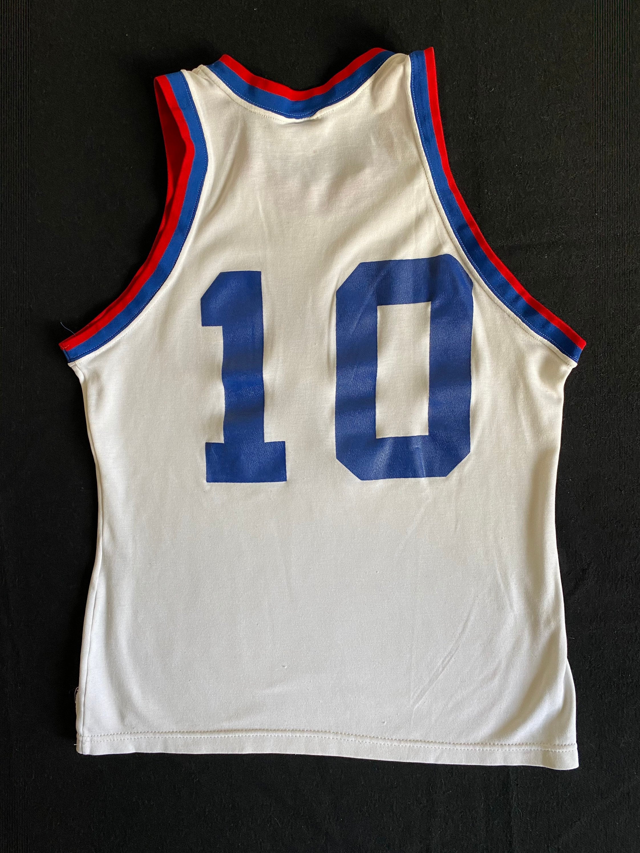 70's 80's Maurice "mo" Cheeks #10 Philadephia '76s NBA Jersey White Red ...